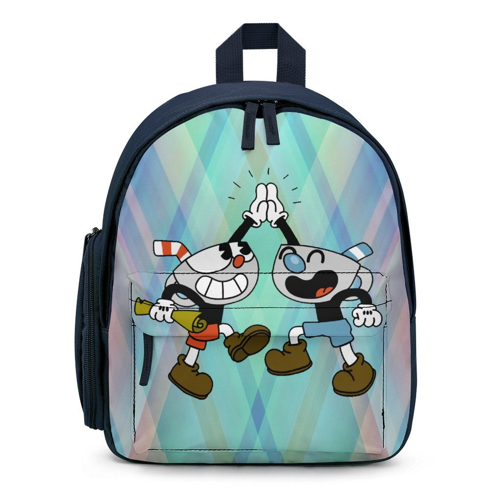 Cuphead Mugman Schoolbag Backpack Lightweight Daypack Adjustable ...