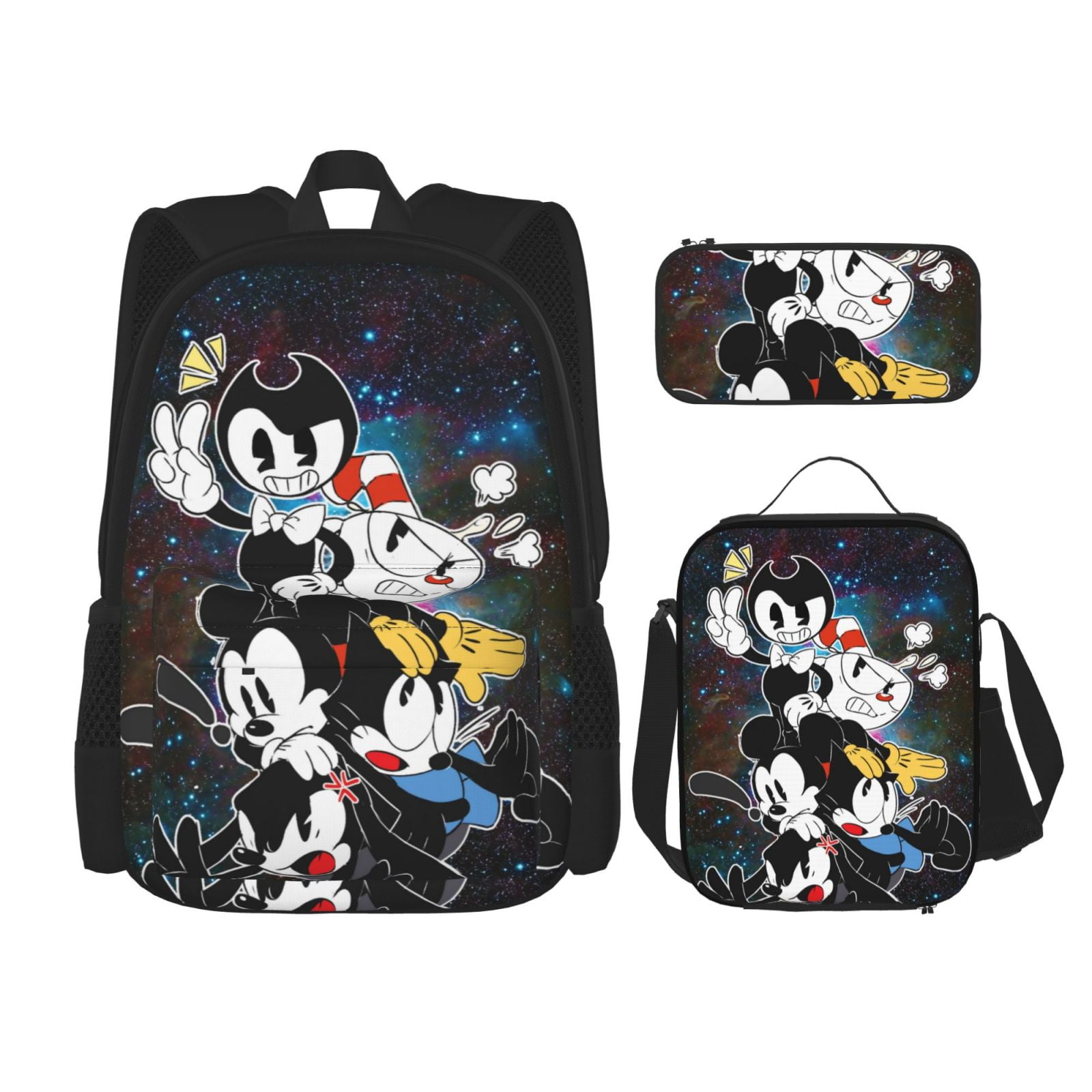 Cuphead Mugman Travel Camping Work Backpack for Womens/Mens Gifts ...