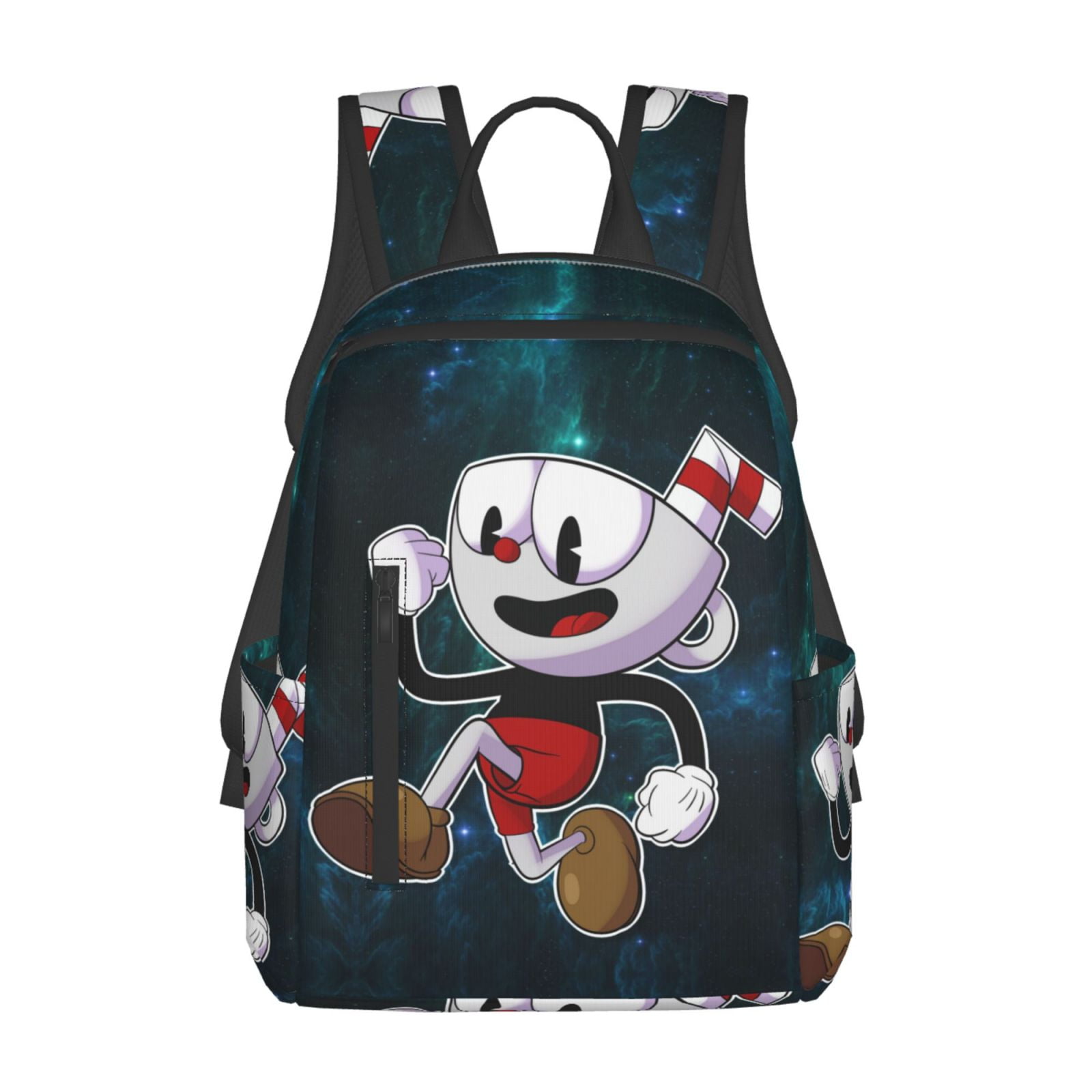 Cuphead Mugman Travel Camping Work Backpack for Womens/Mens Gifts Basic ...