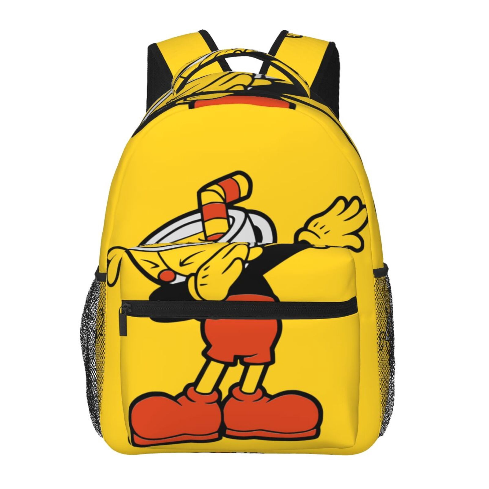 Cuphead Mugman Travel Camping Work Backpack for Womens/Mens Gifts Basic ...