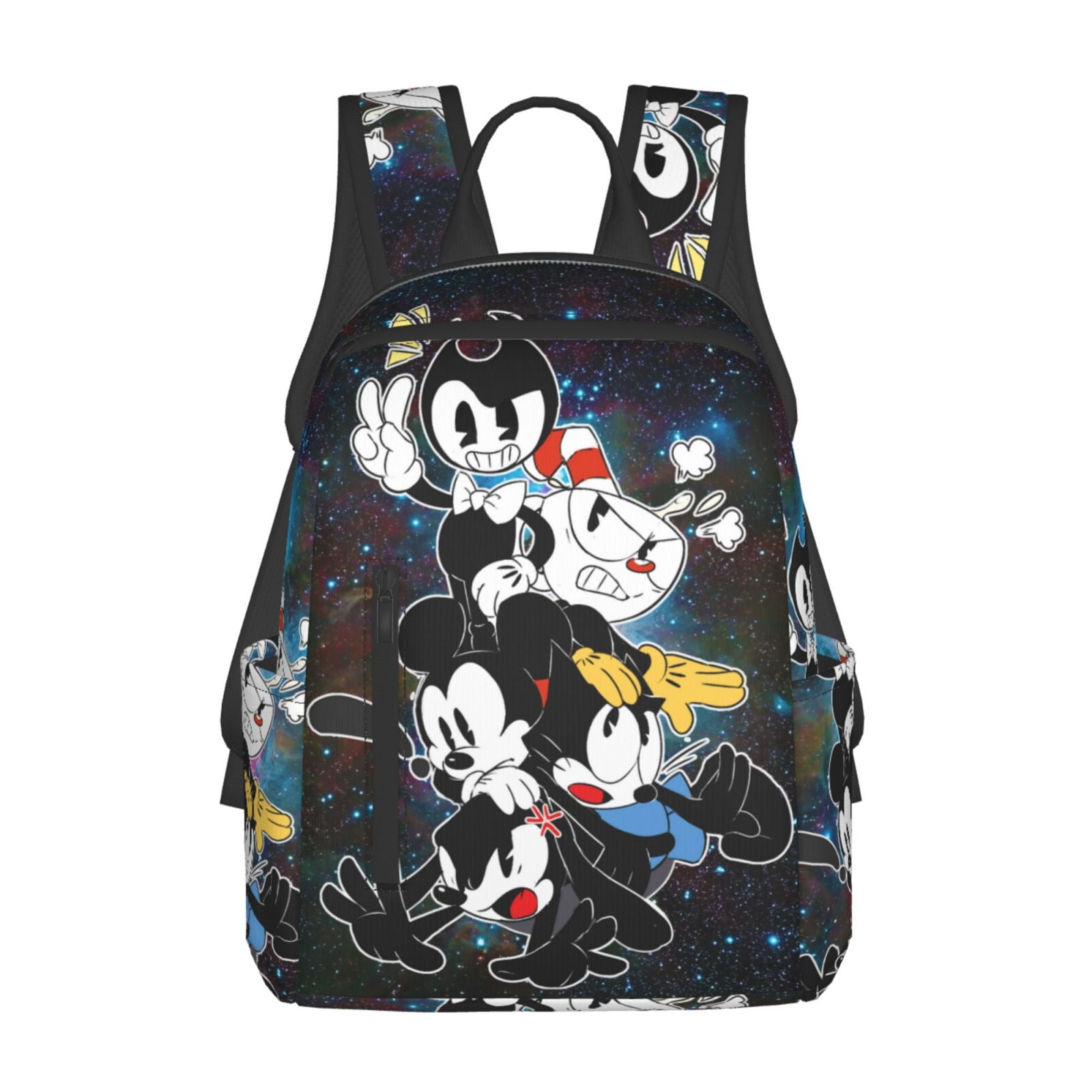 Cuphead Mugman Travel Camping Work Backpack for Womens/Mens Gifts Basic ...