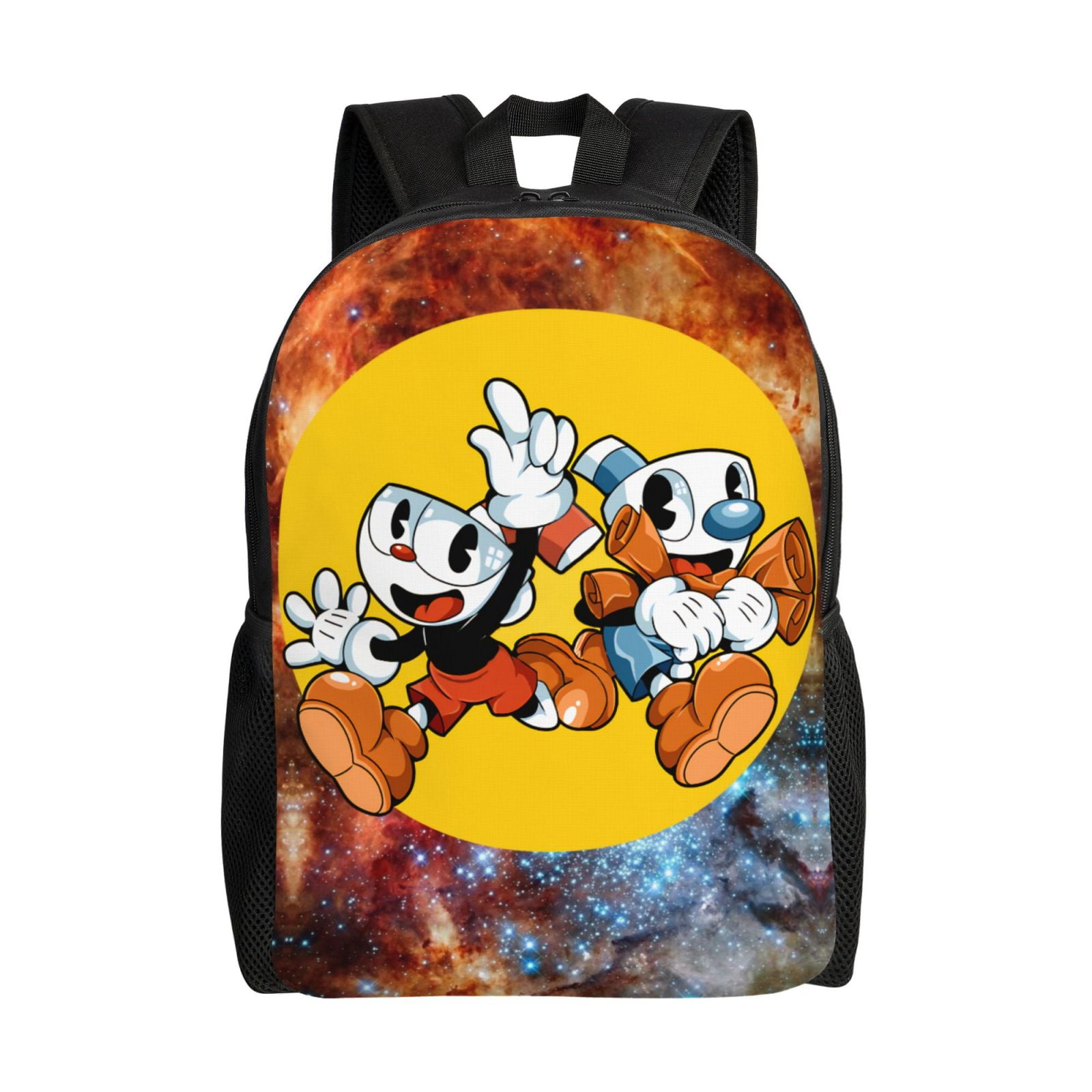 Cuphead Mugman Travel Camping Work Backpack for Womens/Mens Gifts ...
