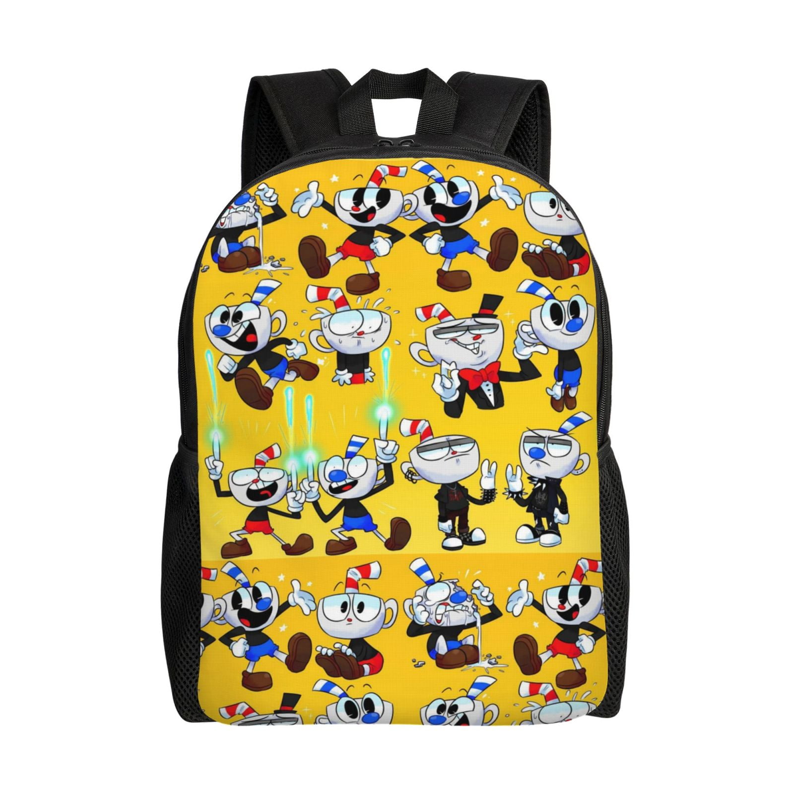 Cuphead Mugman Travel Camping Work Backpack for Womens/Mens Gifts ...