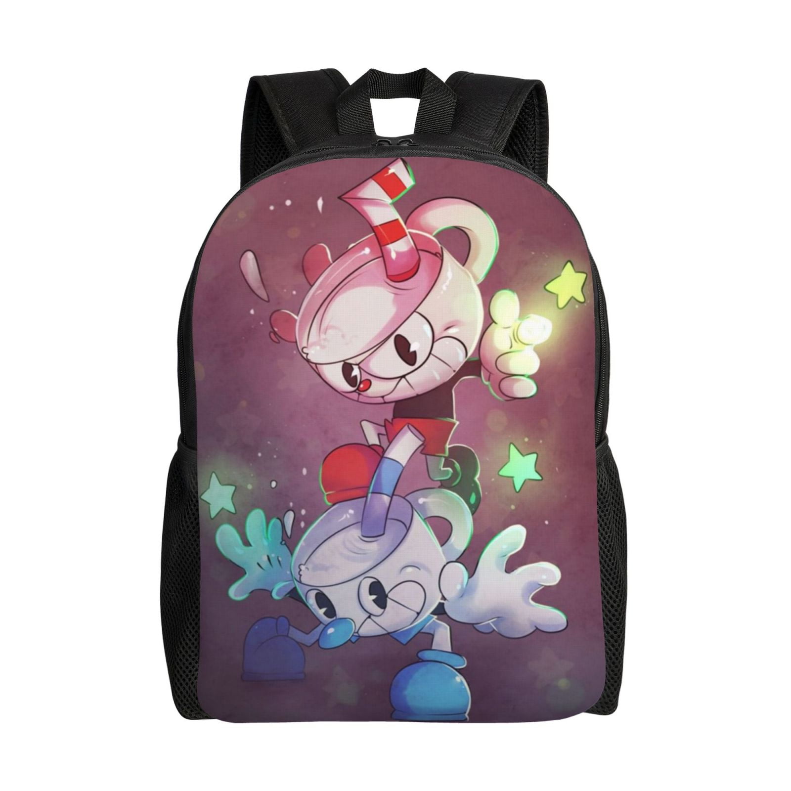 Cuphead Mugman Travel Camping Work Backpack for Womens/Mens Gifts ...