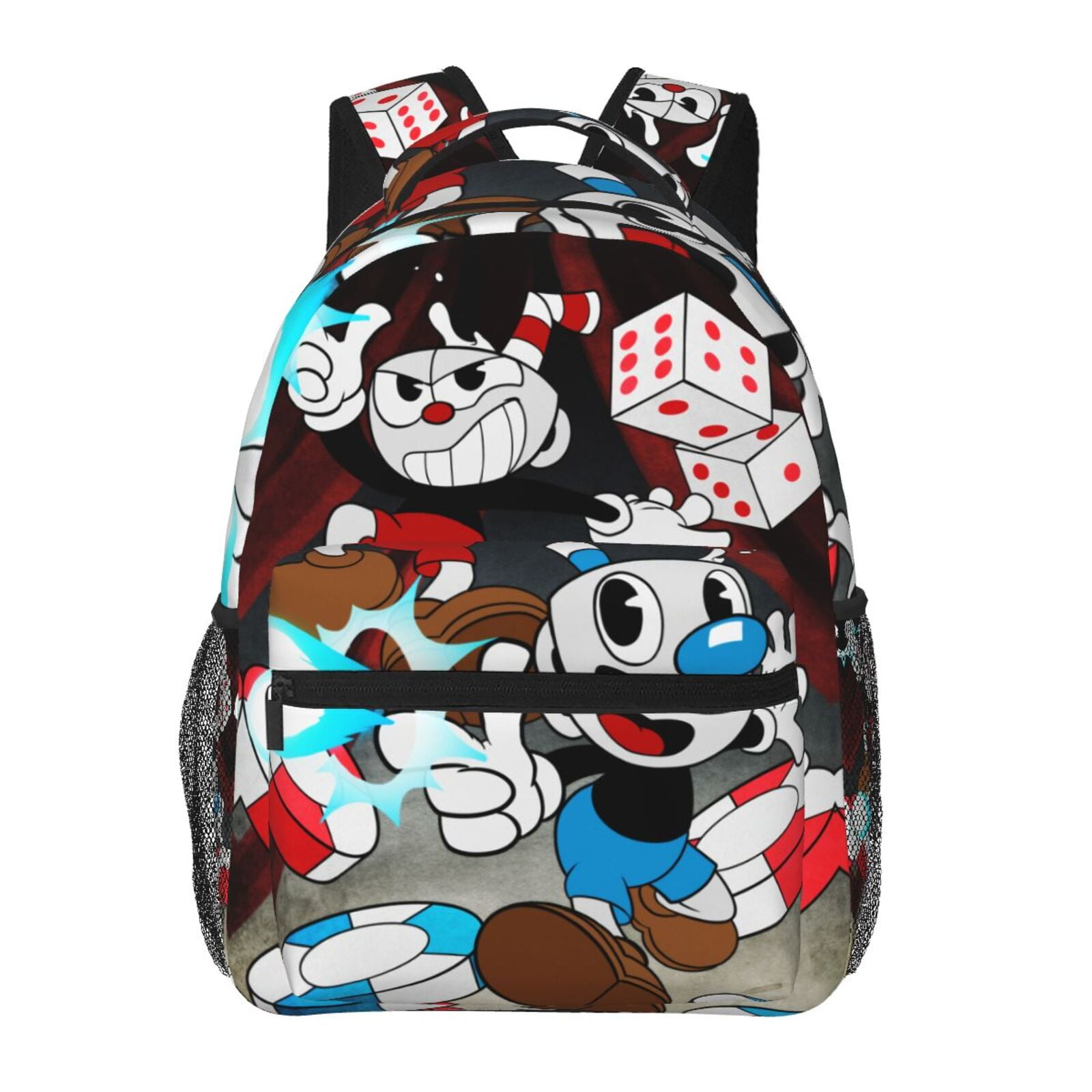 Cuphead Mugman Travel Camping Work Backpack for Womens/Mens Gifts ...