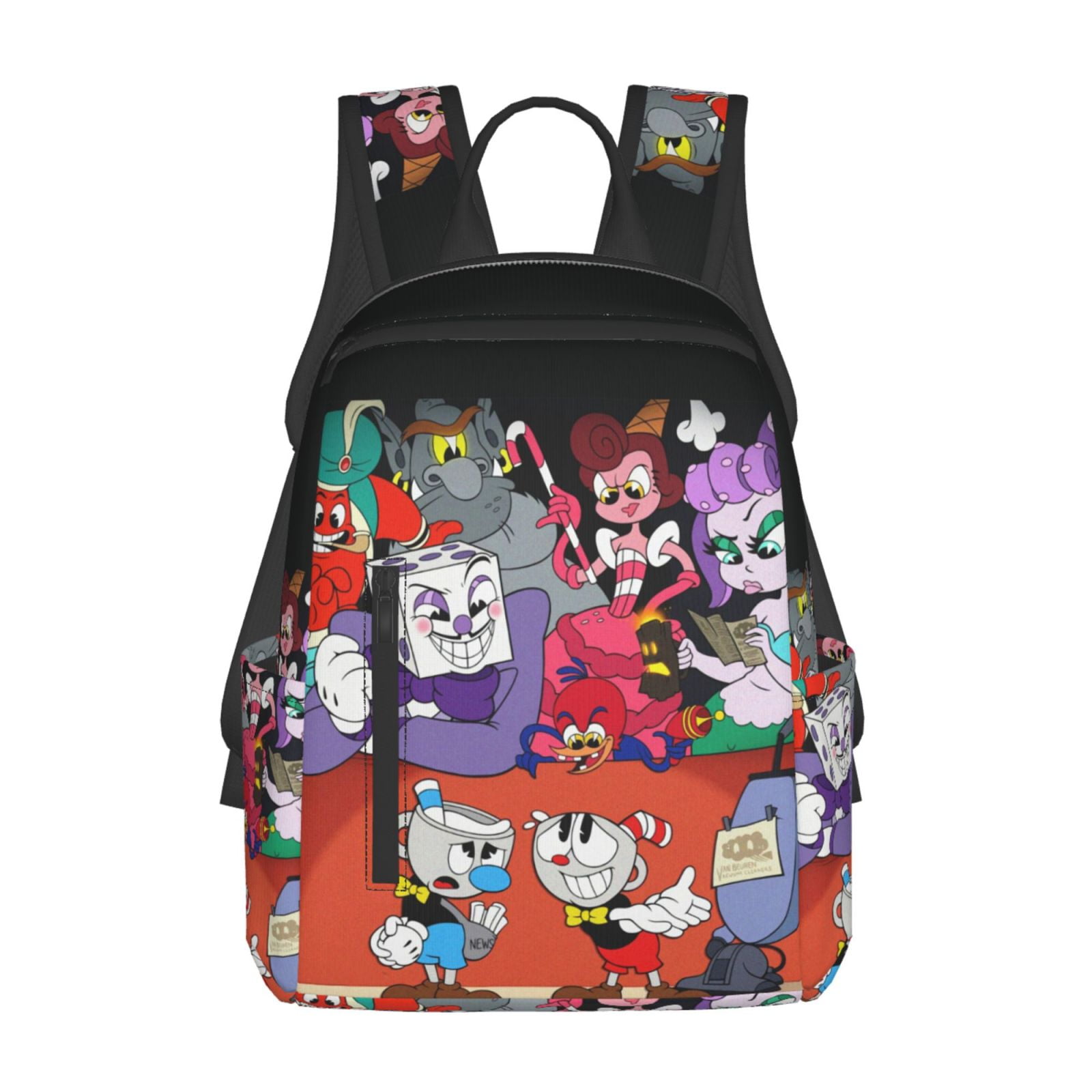 Cuphead Mugman Travel Camping Work Backpack for Womens/Mens Gifts ...