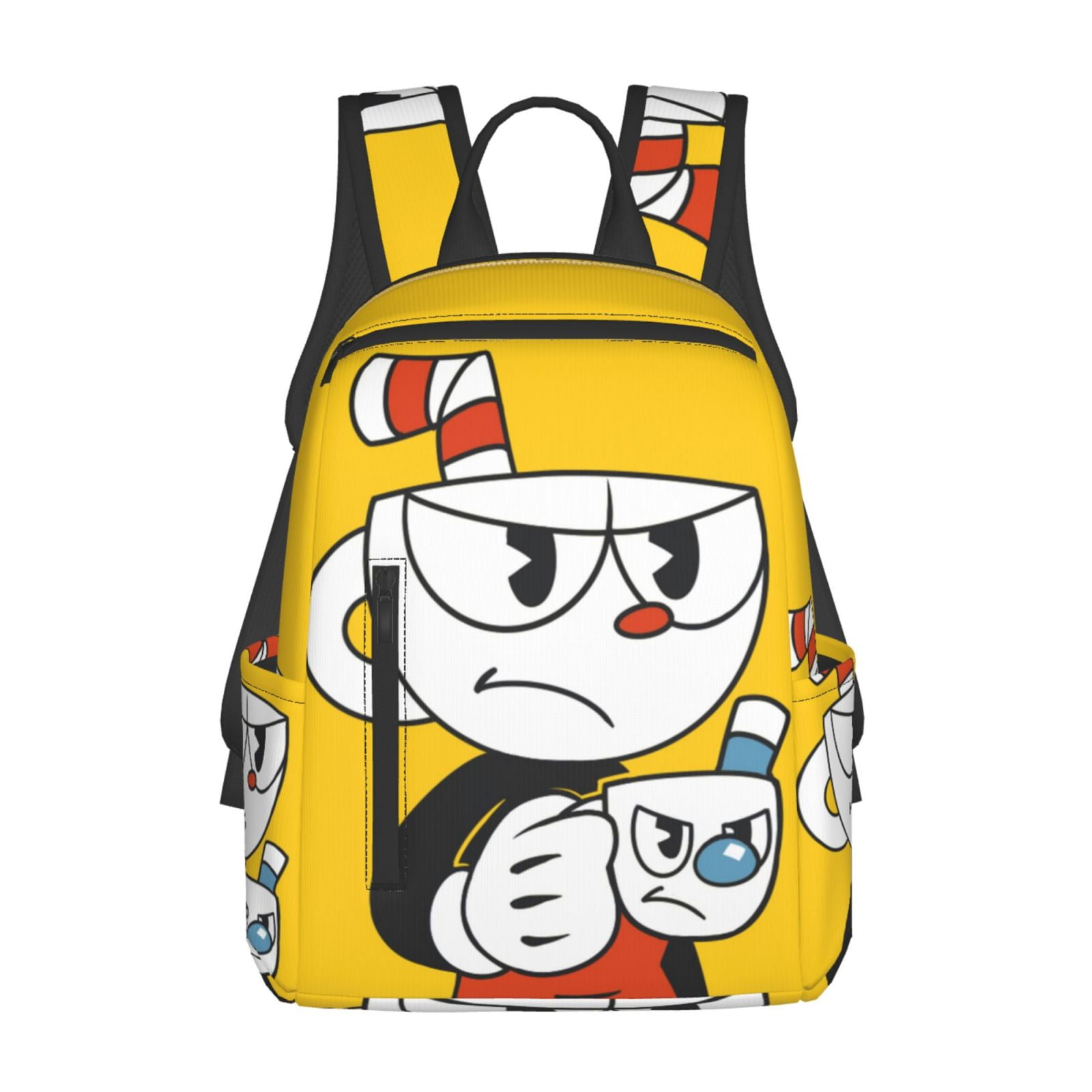 Cuphead Mugman Travel Camping Work Backpack for Womens/Mens Gifts ...