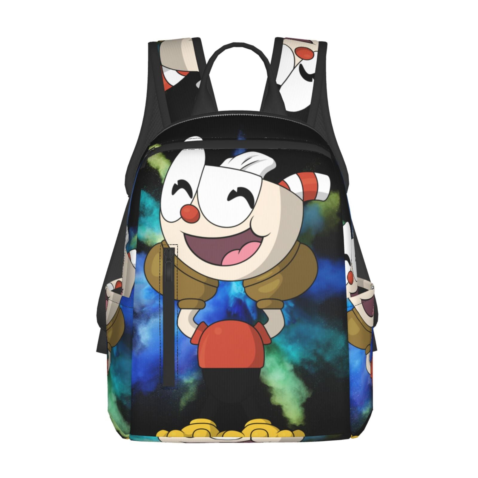 Cuphead Mugman Travel Camping Work Backpack for Womens/Mens Gifts ...