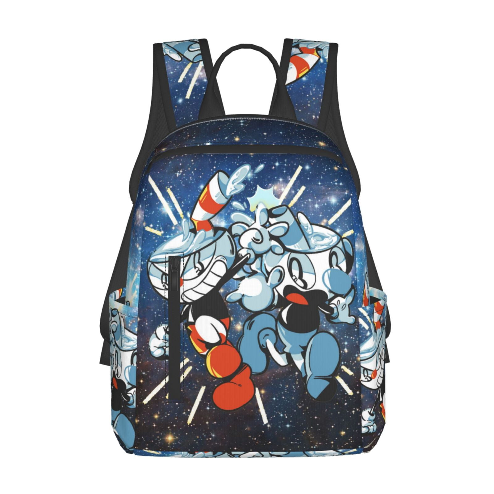 Cuphead Mugman Travel Camping Work Backpack for Womens/Mens Gifts ...