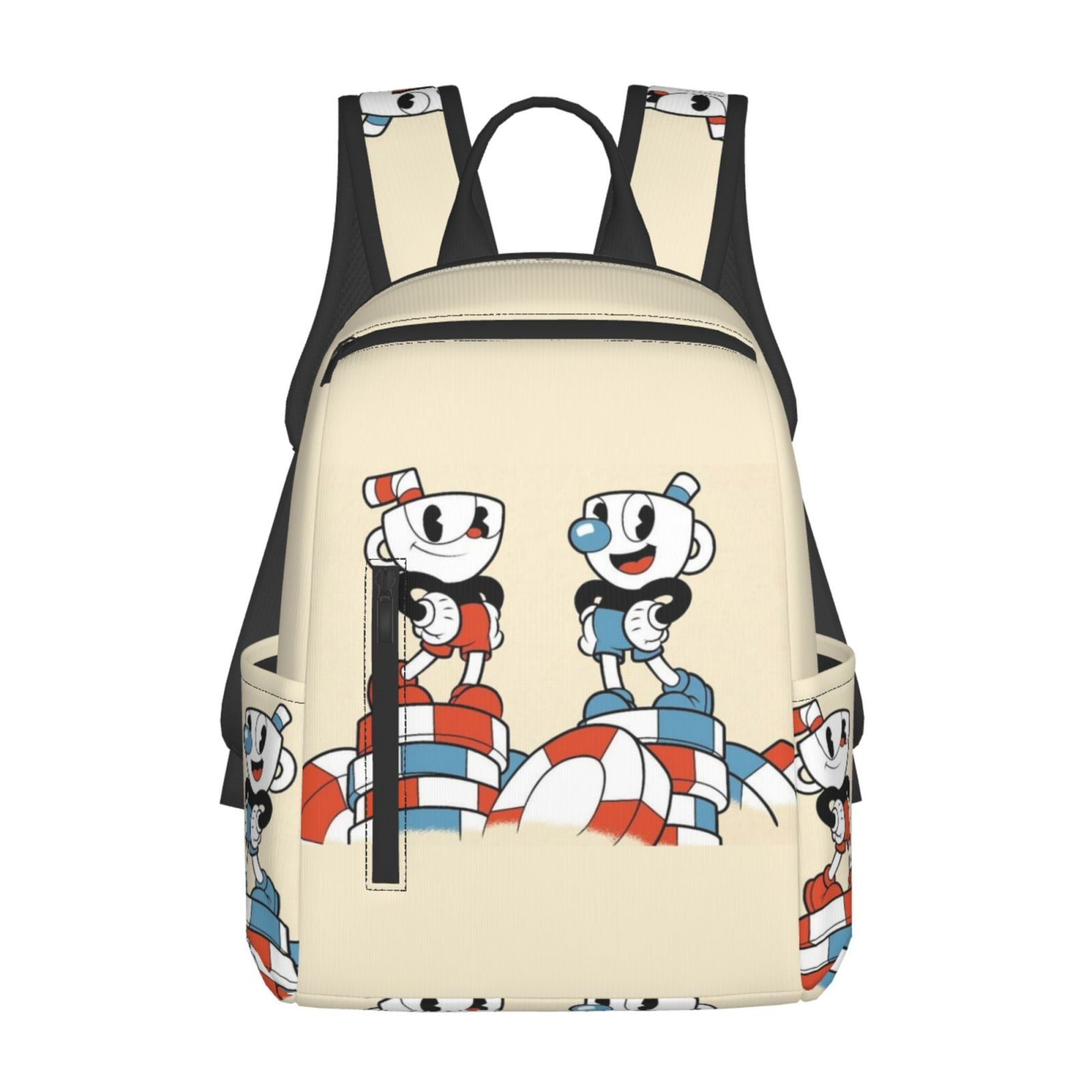 Cuphead Mugman Travel Camping Work Backpack for Womens/Mens Gifts ...