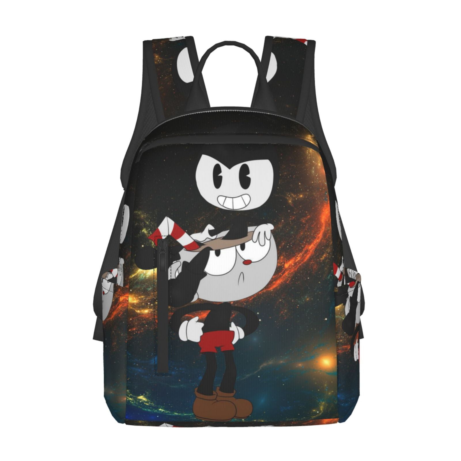 Cuphead Mugman Travel Camping Work Backpack for Womens/Mens Gifts ...