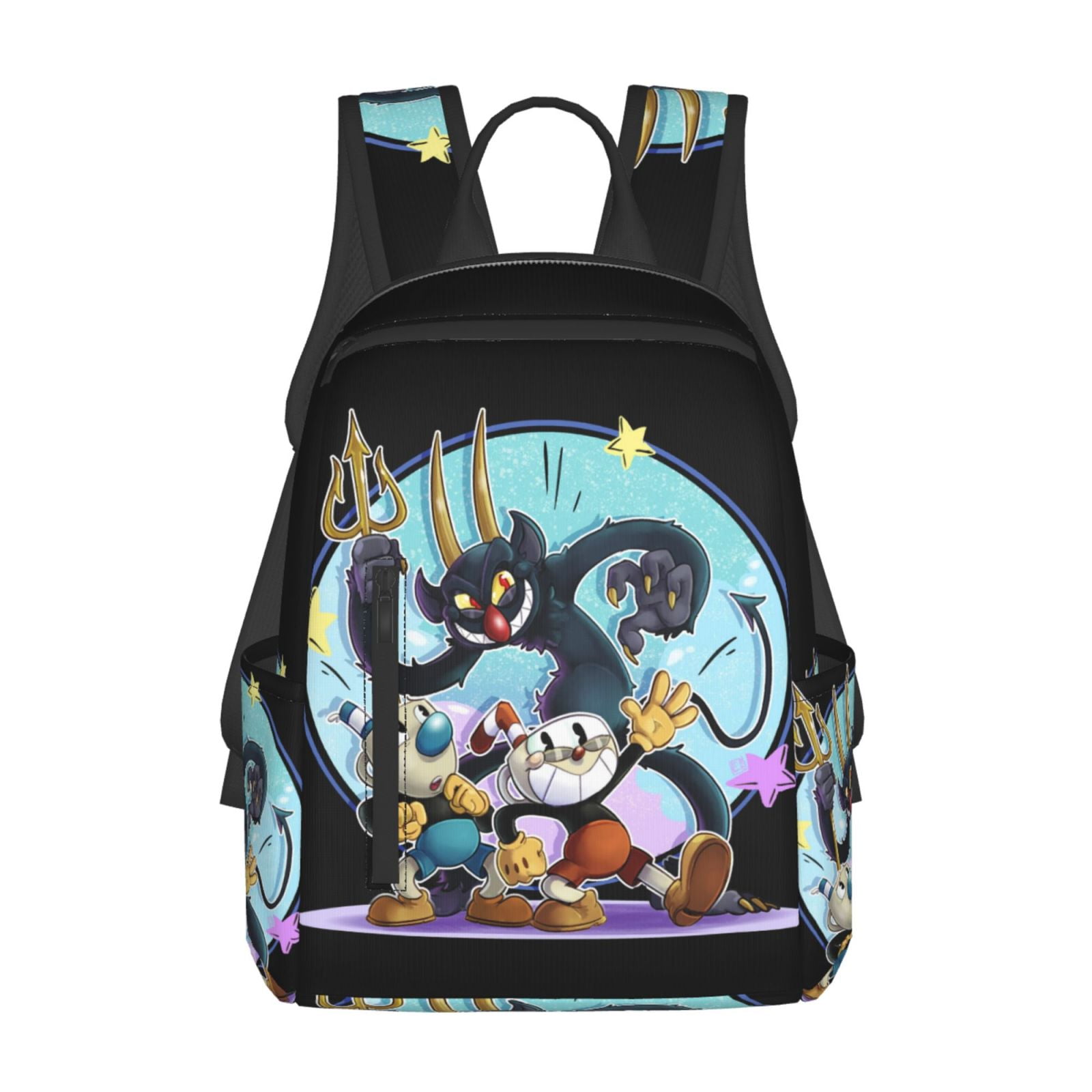 Cuphead Mugman Travel Camping Work Backpack for Womens/Mens Gifts ...