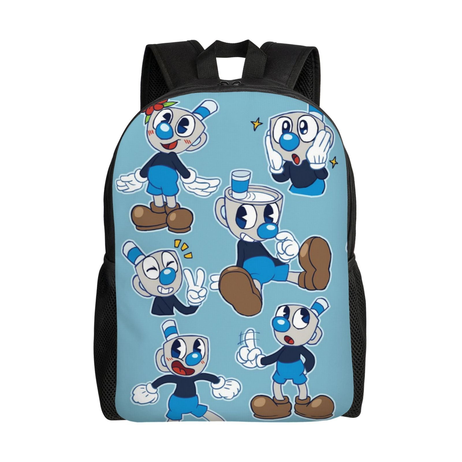 Cuphead Mugman Travel Camping Work Backpack for Womens/Mens Gifts ...