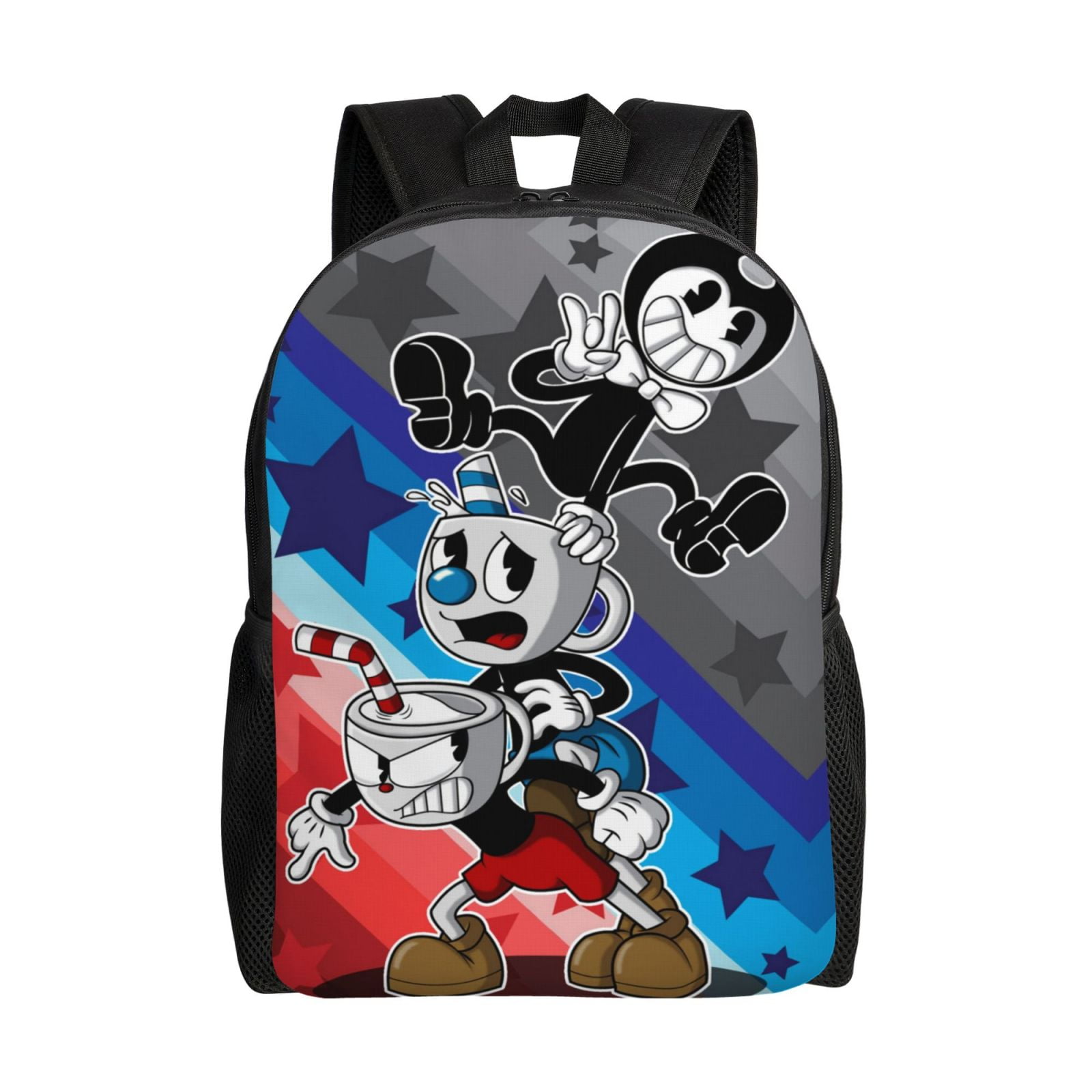 Cuphead Mugman Travel Camping Work Backpack for Womens/Mens Gifts ...