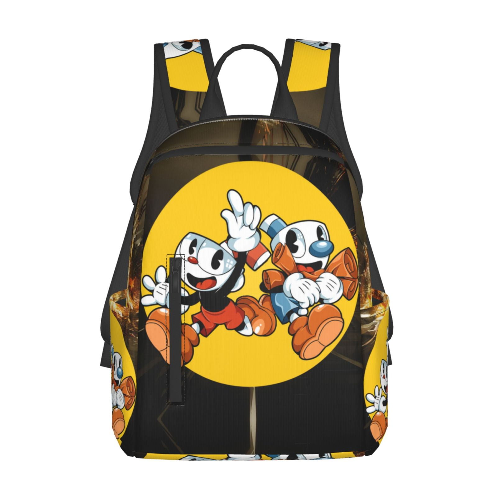Cuphead Mugman Travel Camping Work Backpack for Womens/Mens Gifts ...