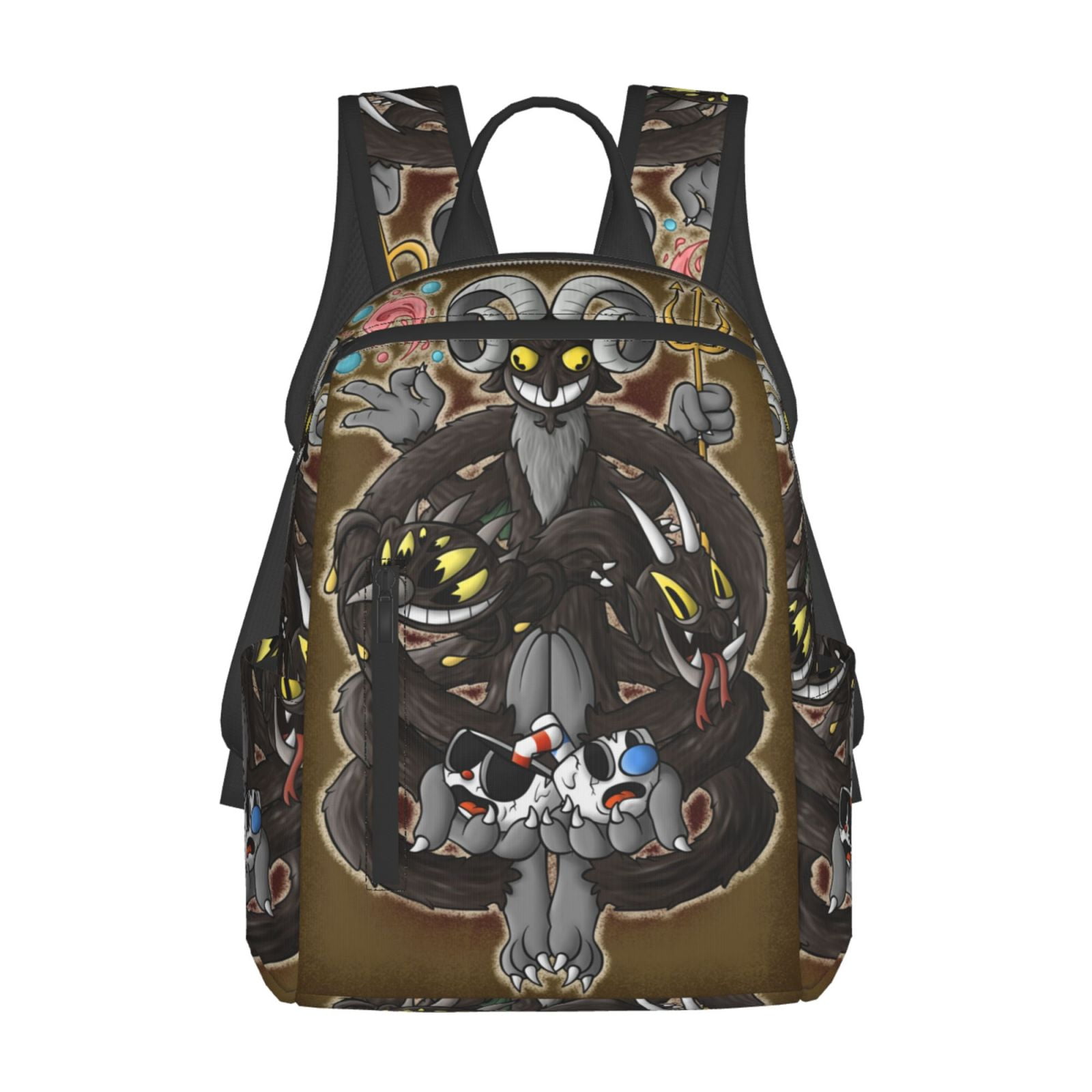 Cuphead Mugman Travel Camping Work Backpack for Womens/Mens Gifts ...