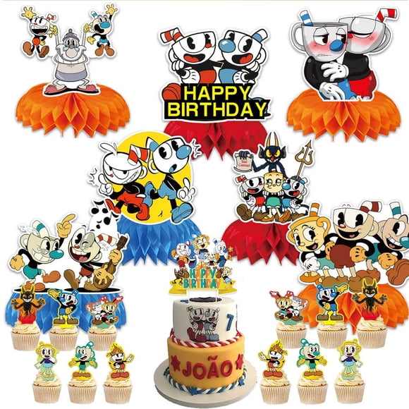 Cuphead Birthday Supplies