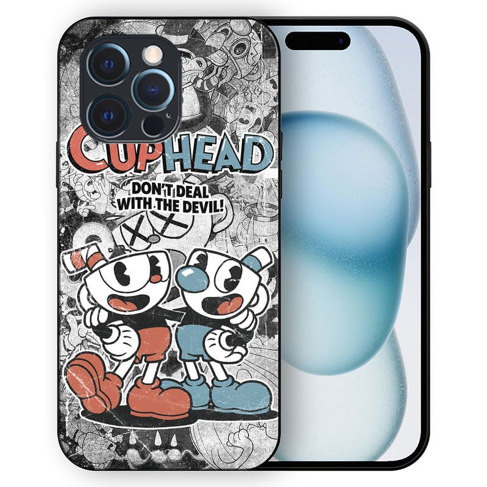 Cuphead Phone Case,featuring shockproof capabilities,made from TPU and ...