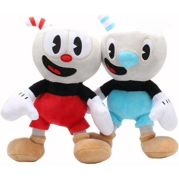 Cuphead Plushies 9inch, Mugman Stuffed Doll King Dice/Legendary Chalice ...