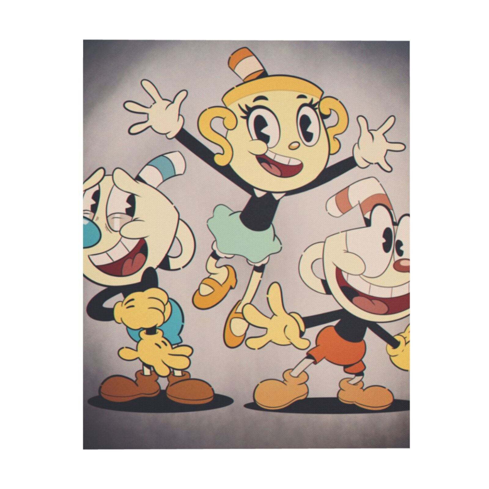Cuphead Show Characters Canvas Decorative Poster Art Picture Painting ...