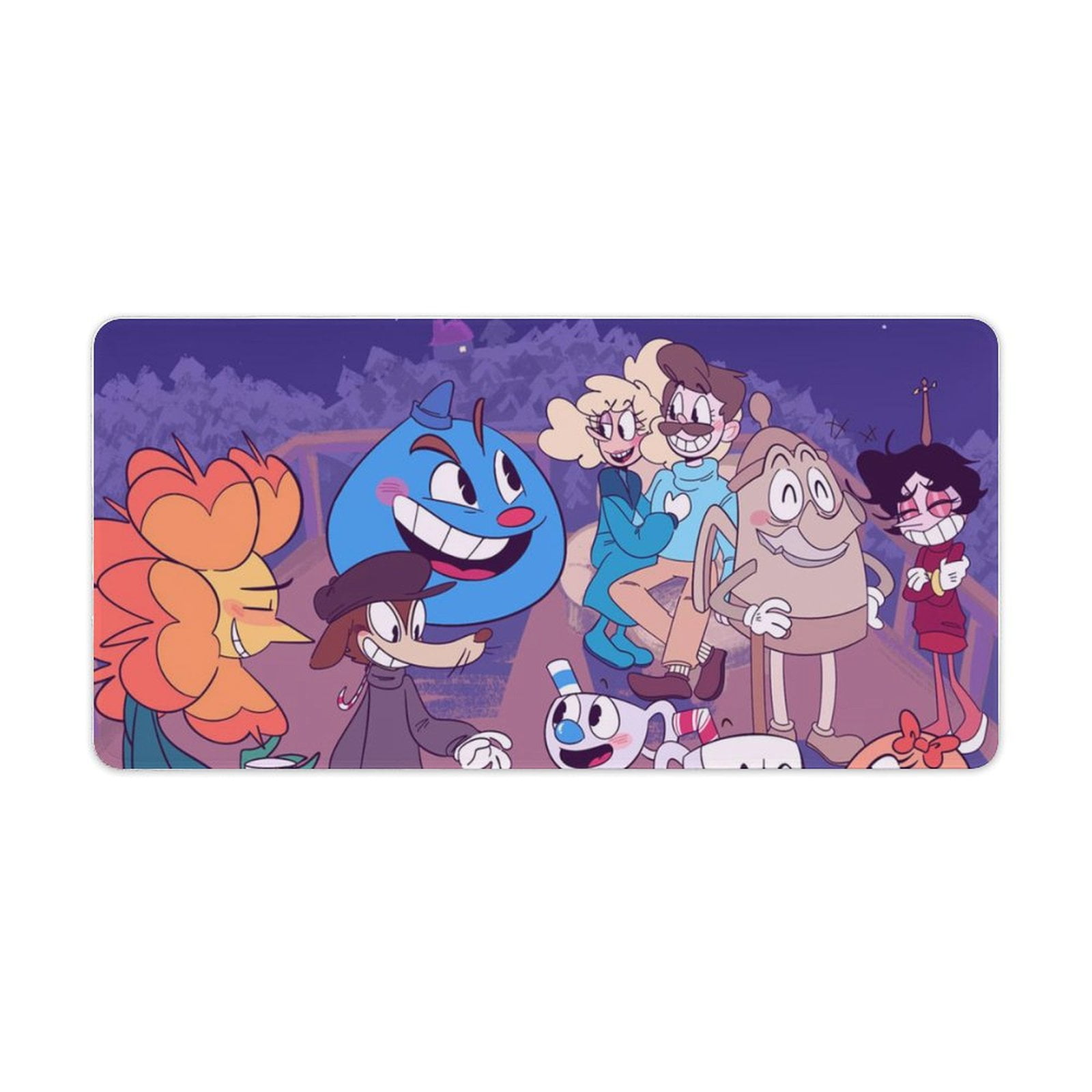 Cuphead Show Mugman Mouse Pad Extended Gaming No-sliped Large Desk Mat ...
