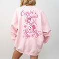 Cupid Called Front and Back Crewneck T-Shirt, Valentines Day Graphic ...