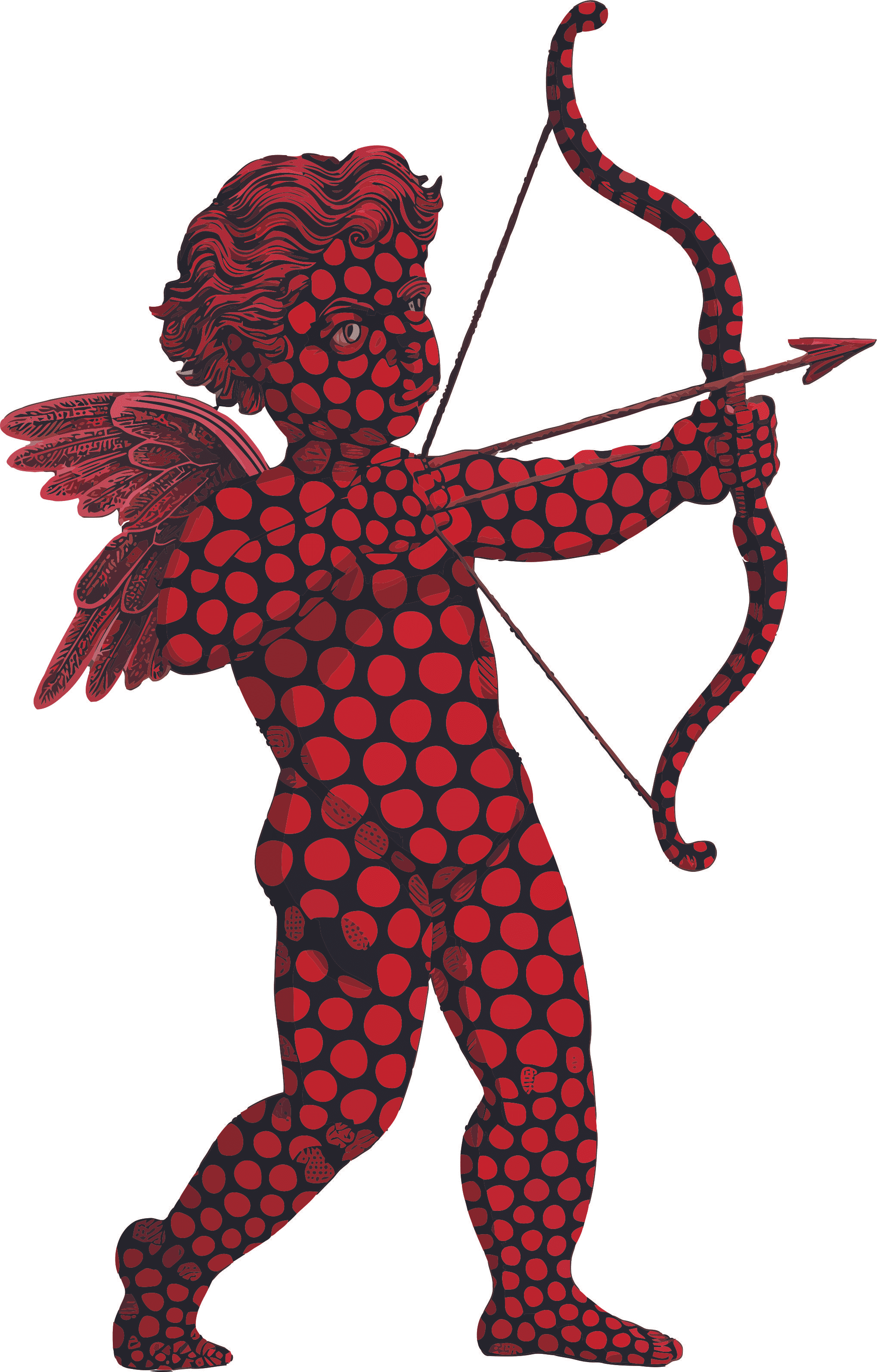 Cupid Eros Bow And Arrow Greek Roman Mythology Love Graphic ...