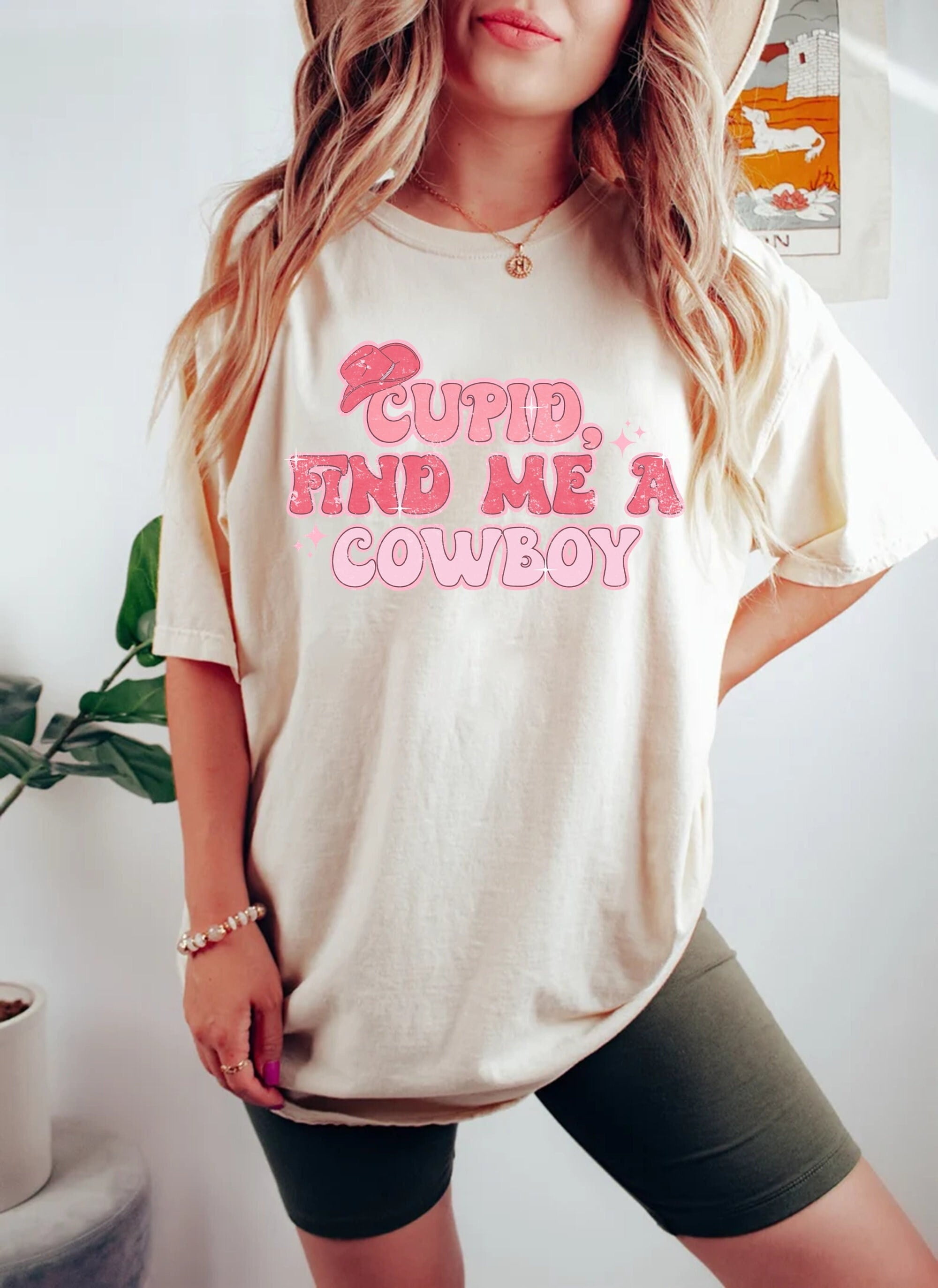 Cupid Find Me A Cowboy,Howdy Valentines Day,Gift For Cowgirls And ...