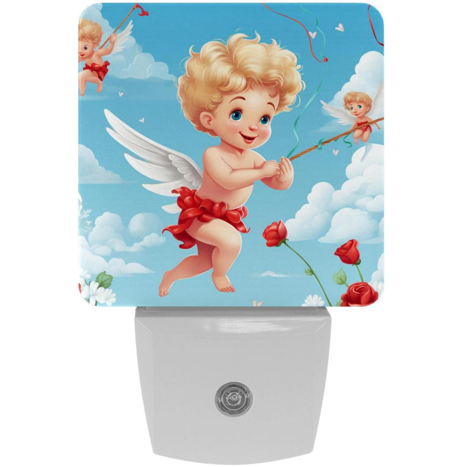 Cupid LED Square Night Lights - Energy Efficient and Stylish Bedroom ...