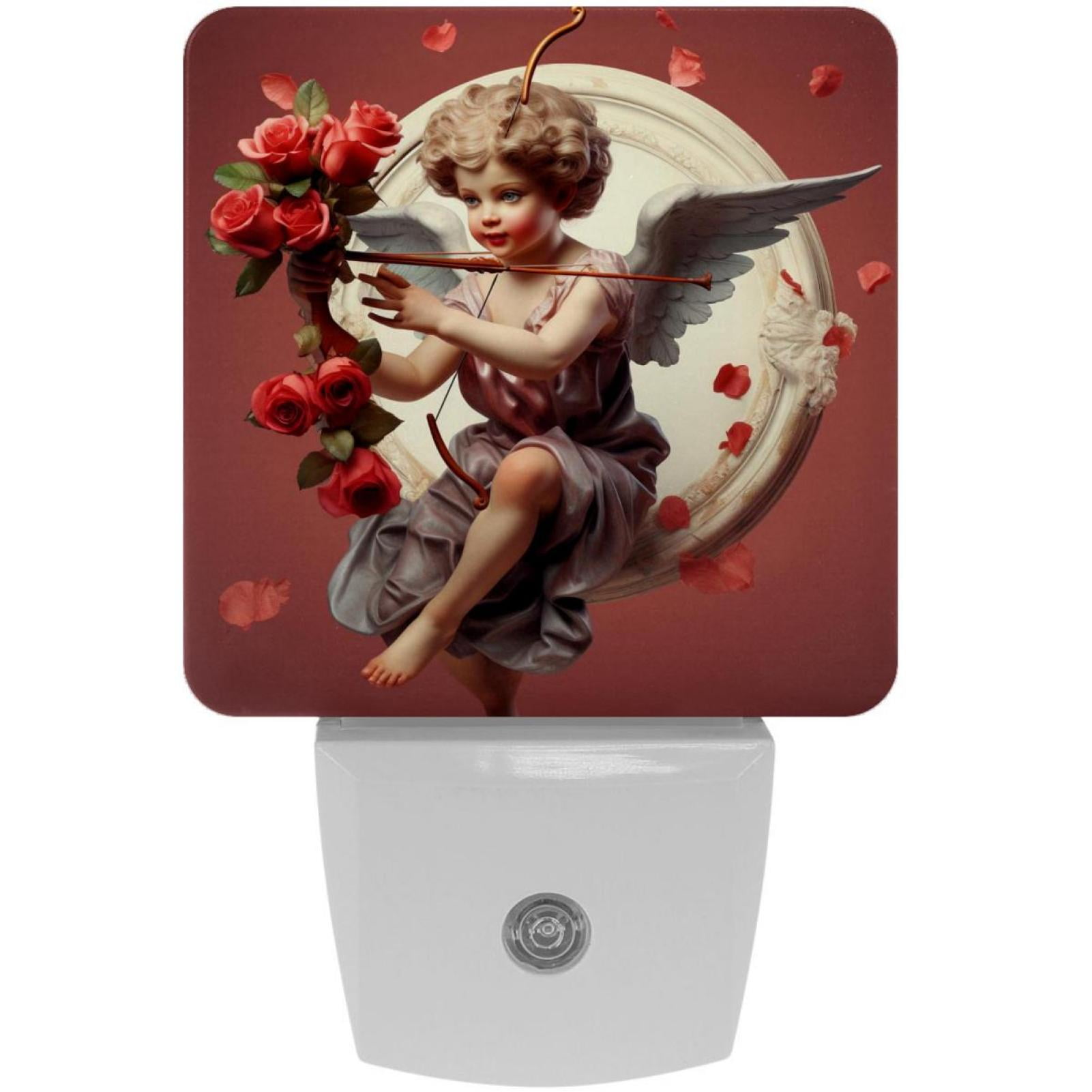 Cupid LED Square Night Lights - Modern Design, Energy Efficient Indoor ...