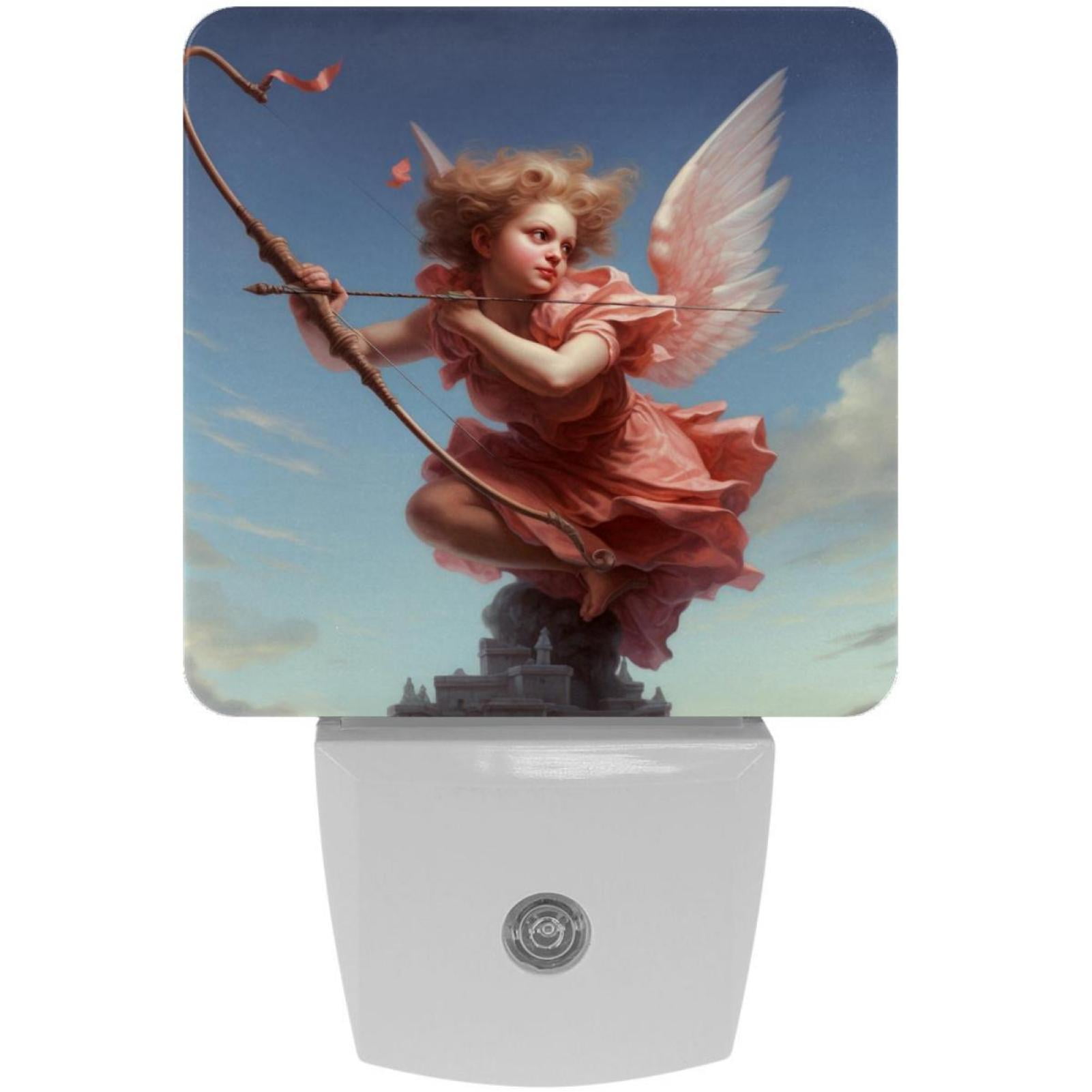 Cupid LED Square Night Lights - Portable and Stylish for Bedroom and ...