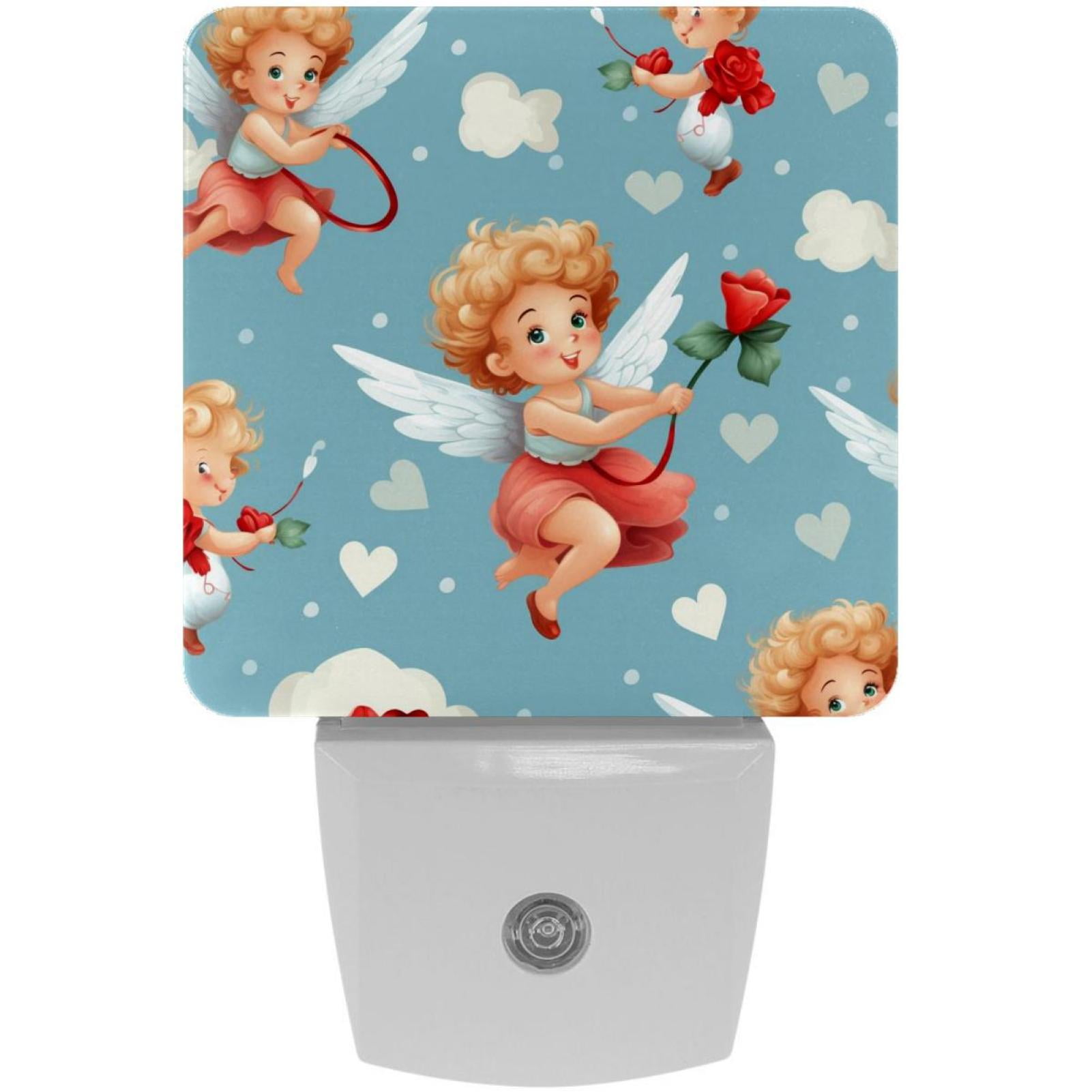 Cupid LED Square Night Lights - Small and Bright Illumination for Your ...
