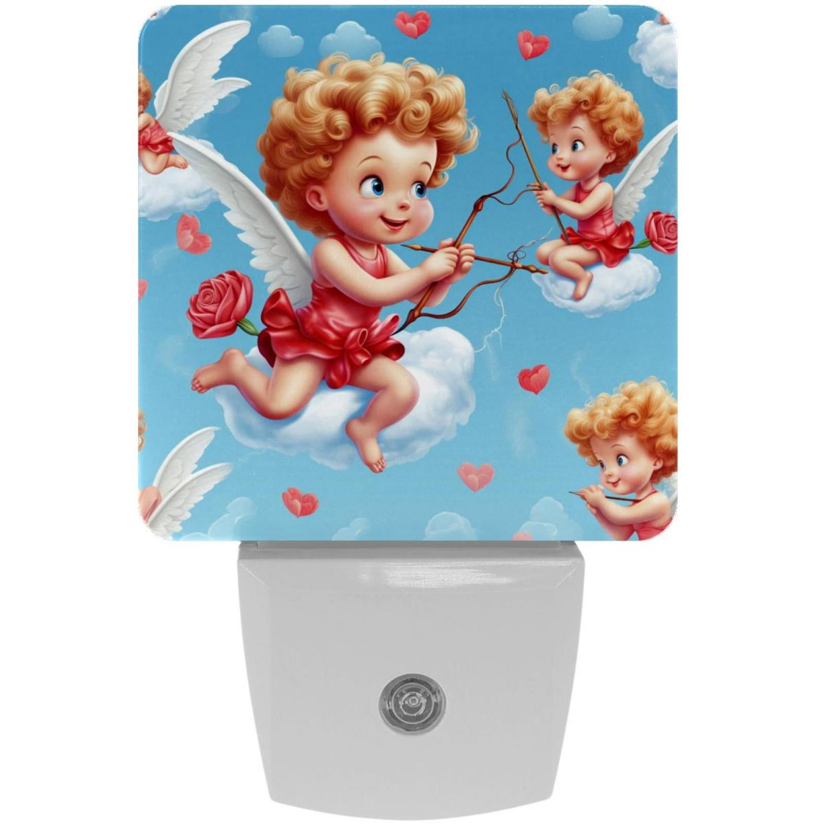Cupid LED Square Night Lights - Stylish and Functional Nightlight for ...