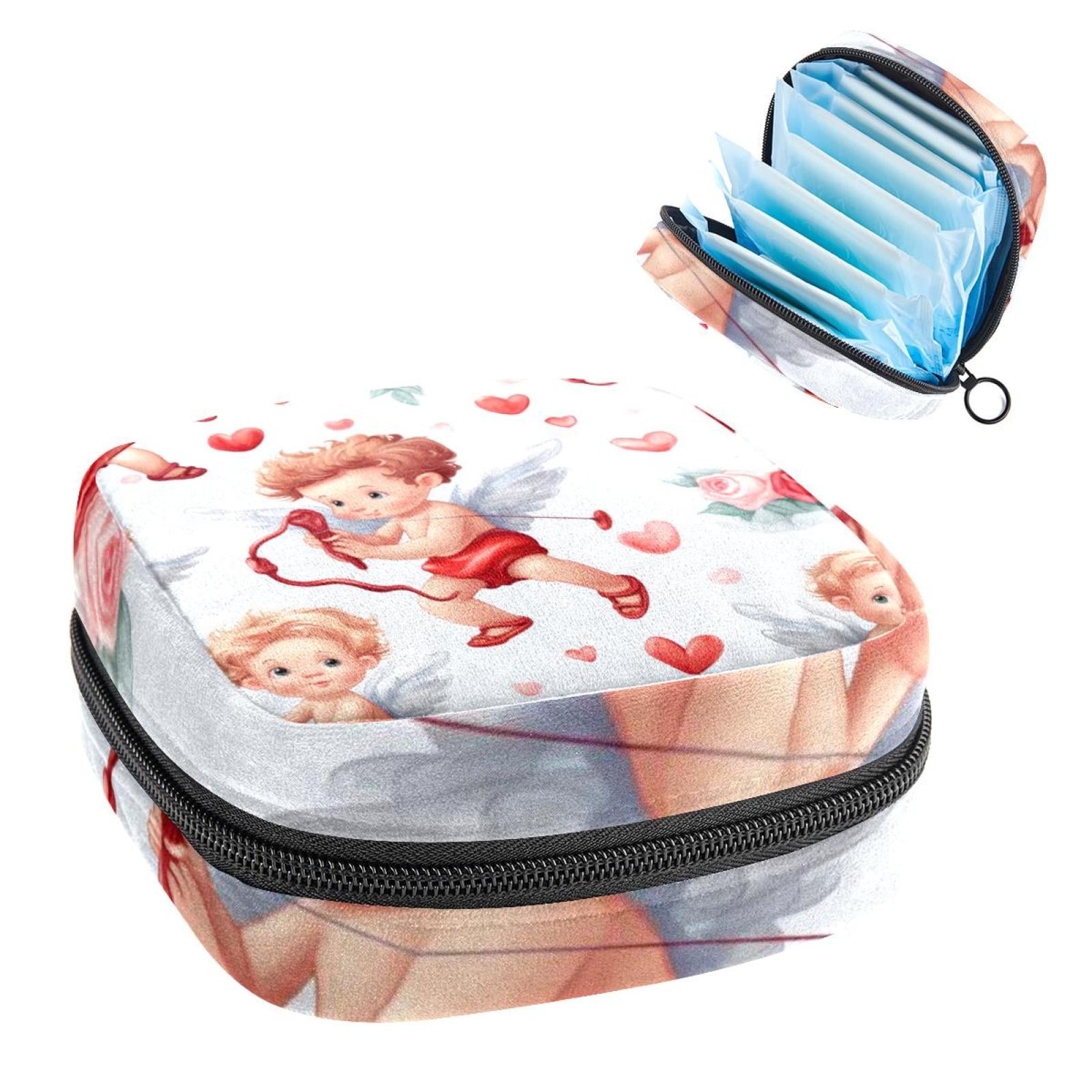 Cupid Pad Bag Storage Organizer Pouch for Menstrual Hygiene Products ...