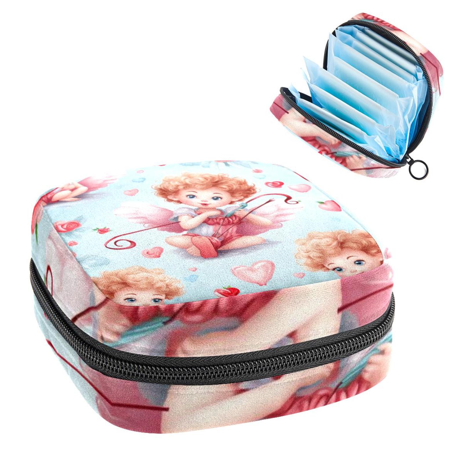 Cupid Pad Bag Storage Organizer Pouch for Menstrual Hygiene Products ...