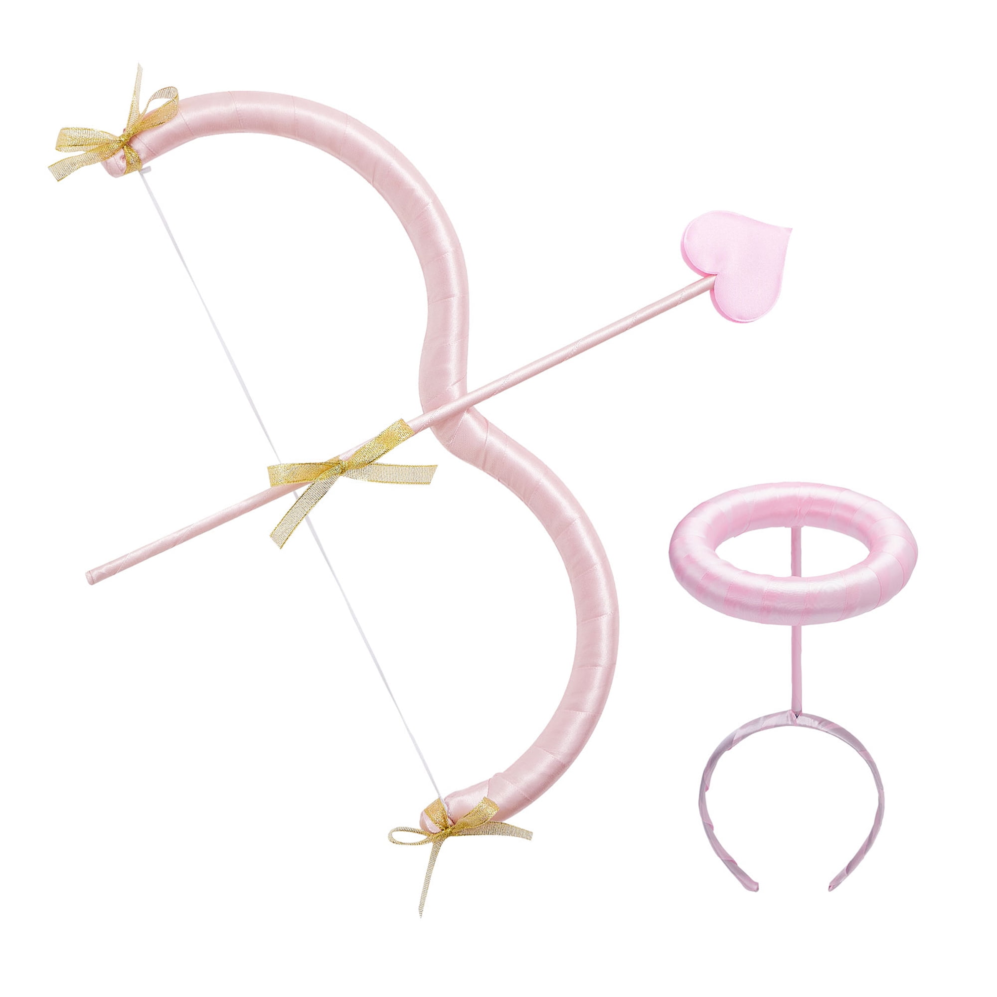 Cupid Red Bow Arrow Set with Halo Headband,Halloween Valentine's ...