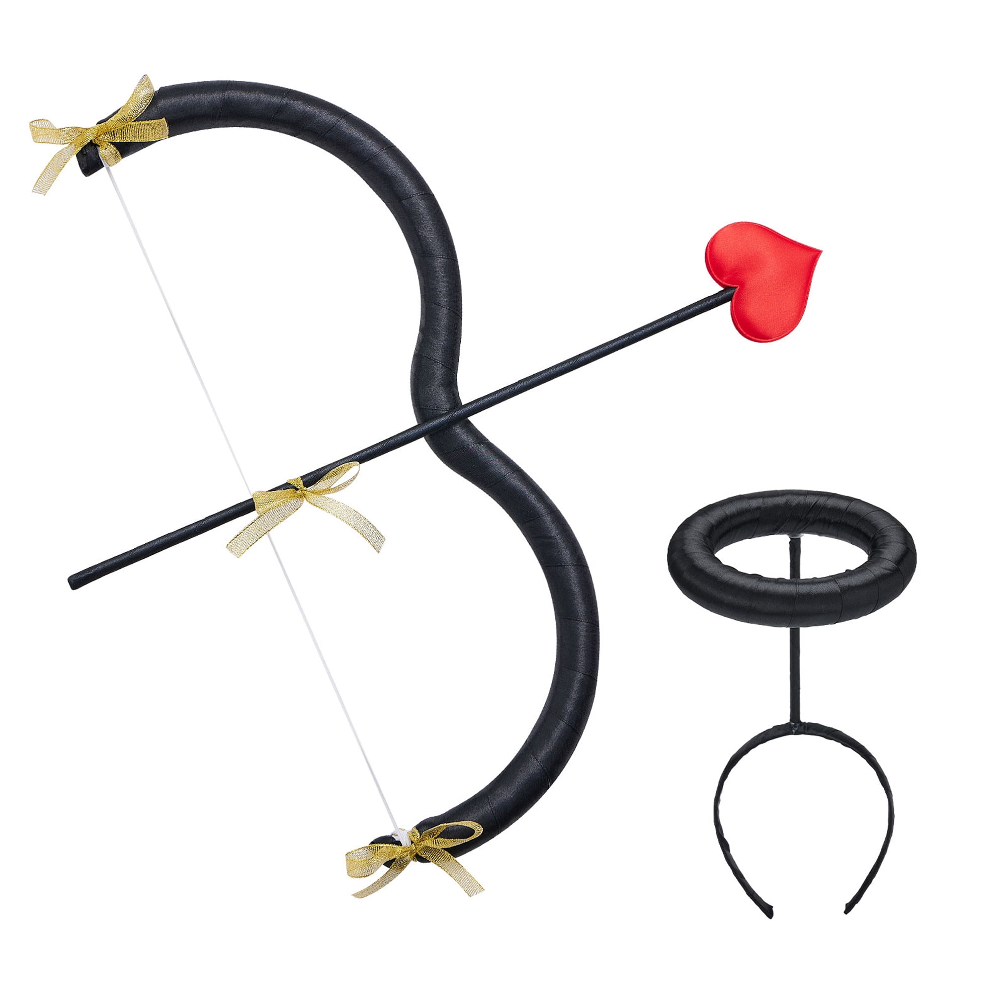 Cupid Red Bow Arrow Set with Halo Headband,Halloween Valentine's ...