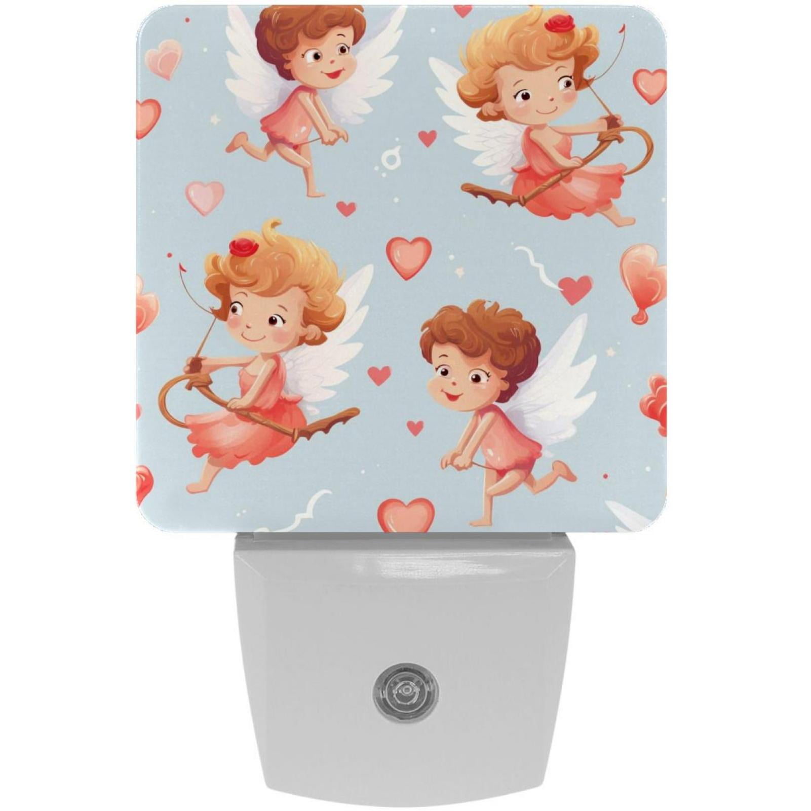 Cupid Square LED Night Lights - Small, Portable, and Energy-Efficient ...
