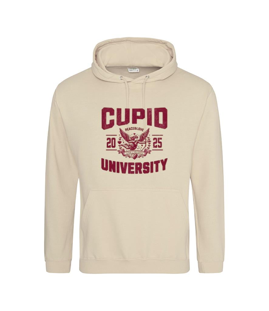 Cupid University 2025 Funny Valentines Day Love Romance Graphic ...