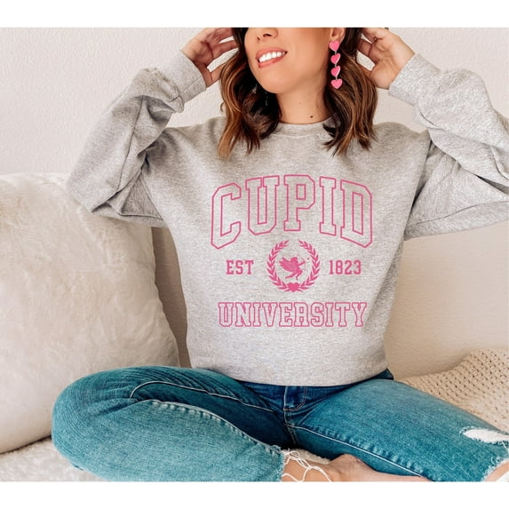 Cupid University T-Shirt, Valentine University T-Shirt, Cute Valentine ...