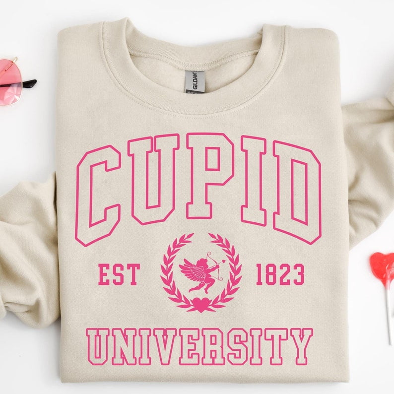 Cupid University Valentine Shirt, Valentines Day Gift Shirt, Unisex T-Shirt - Walmart.com