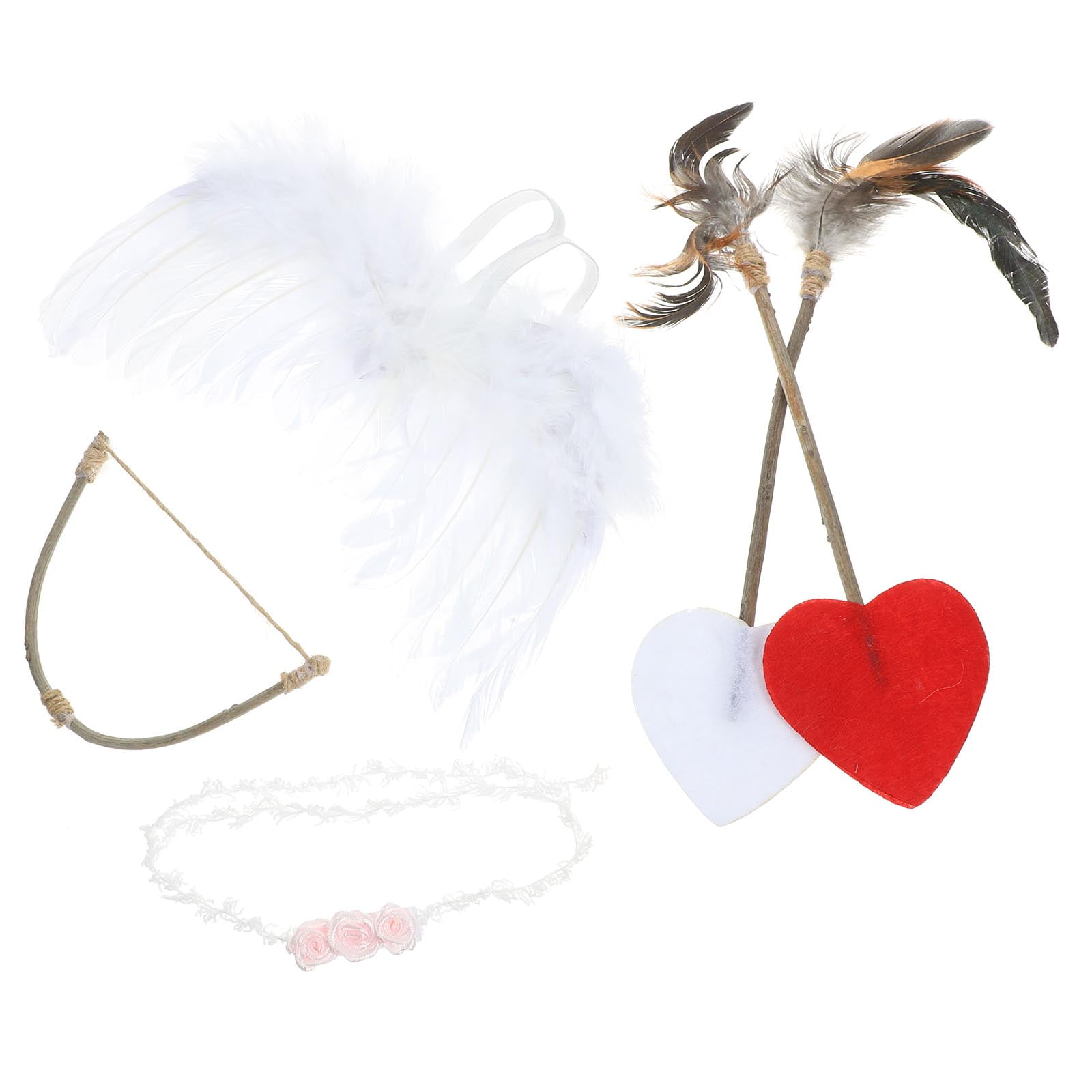 Cupid Wings Angel Photography Props Shoot Outfit - Walmart.com