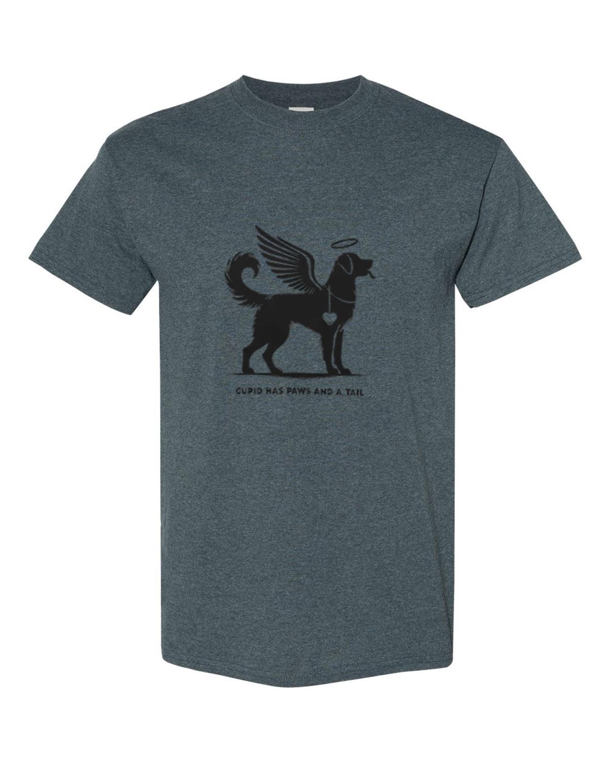 Cupid’s Little Helper Puppy T-Shirt with Cute Valentine Style, for men ...