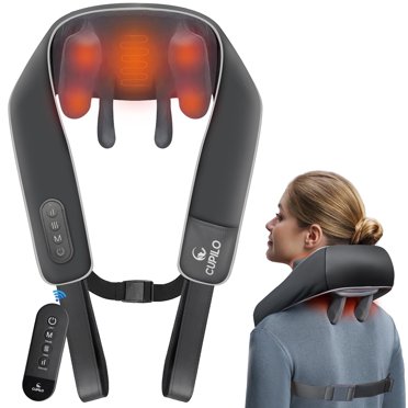 Miko Shiatsu Neck and Back Massager with Heat, Hands-Free and App ...