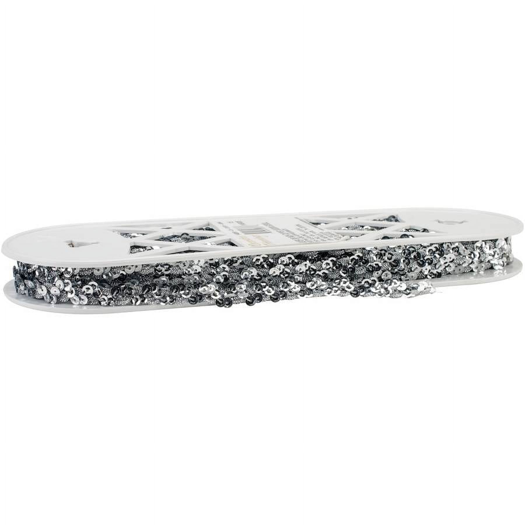 Cupped Sequin Scroll Trim 1/2" X 15yd - - Walmart.com