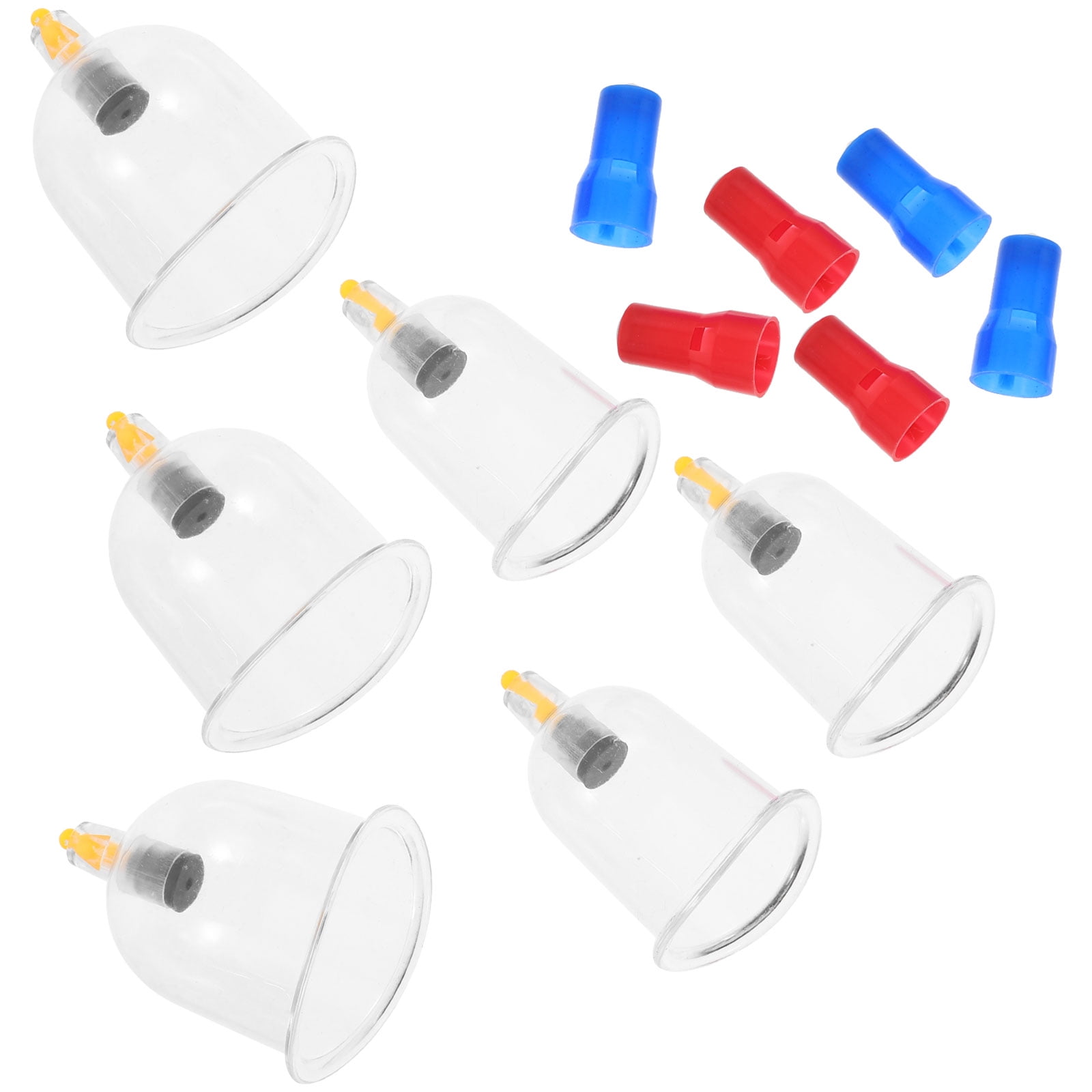 Cupping Device Vacuum Suction and Connector Plastic Kit Massage Full ...