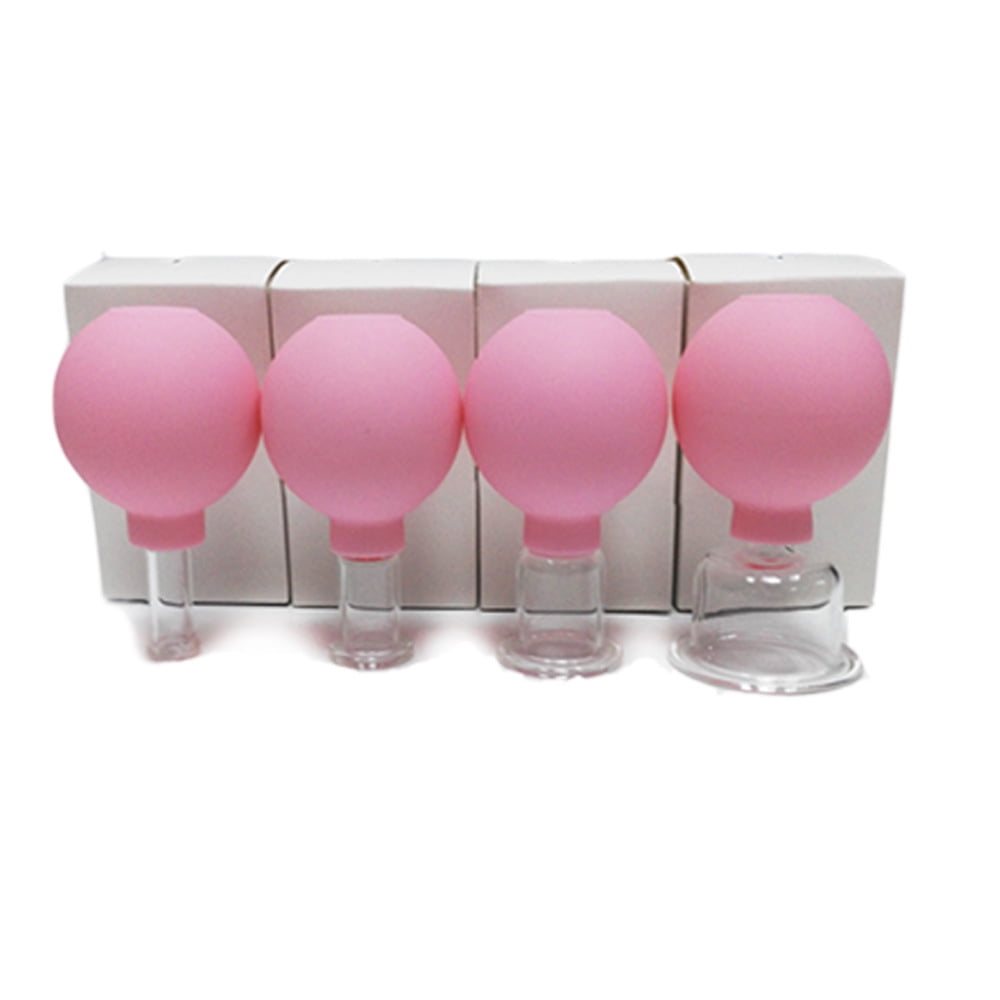 Cupping Facial Face Eyes Silicone Vacuum Suction Lifting Massage Detox ...