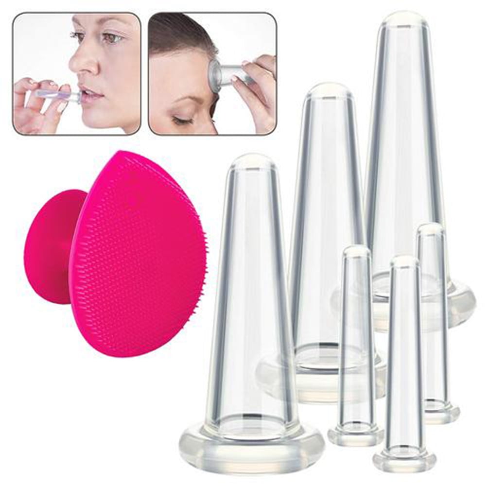 Cupping Facial Set for Face and Eye Cupping Massage Facial Cupping Set ...