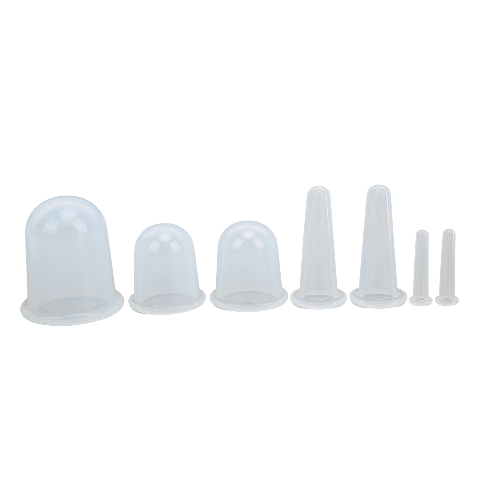 Cupping Set,7pcs Cupping Set Massaging Silicone Mini Facial Cupping Set ...