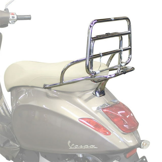 Cuppini Chrome Folding Rear Rack; Vespa Primavera and Sprint - Walmart.com